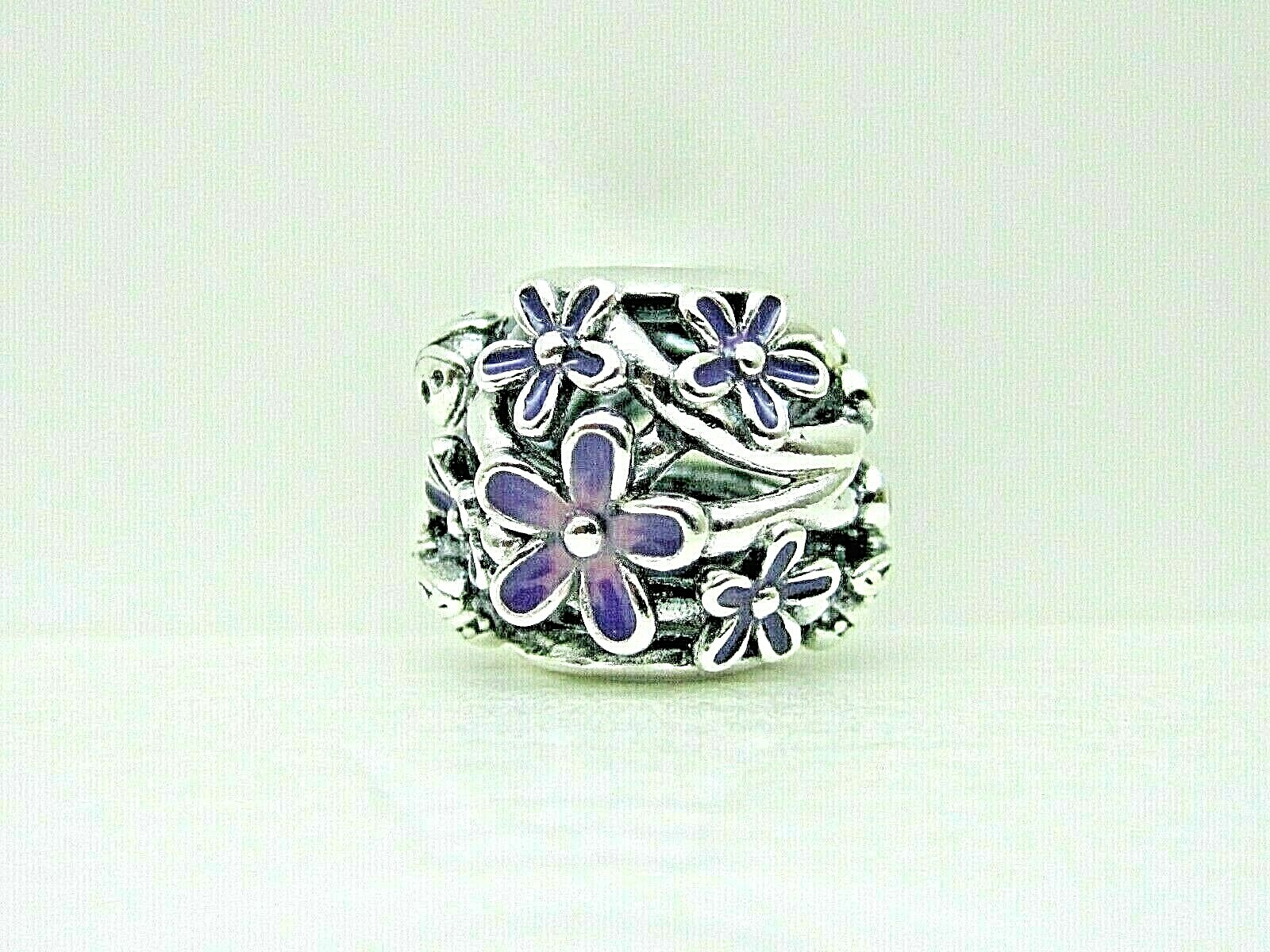 Pandora Openwork Purple Daisy Charm 798772C02 for sale online | eBay