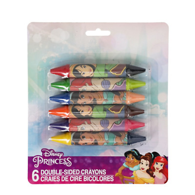 Disney Princess Double-Sided Crayons: 6-ct. Pack | eBay