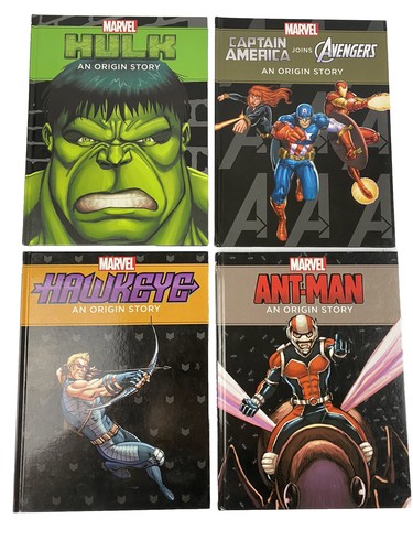 Scholastic 2015 Marvel Young Readers Story Books Hardcover Bundle Of 4 ...