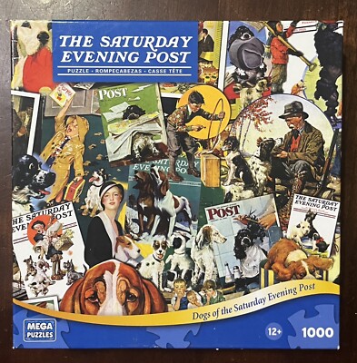 The Saturday Evening Post Jigsaw Puzzle - 1000 Pieces - Mega Puzzles | eBay