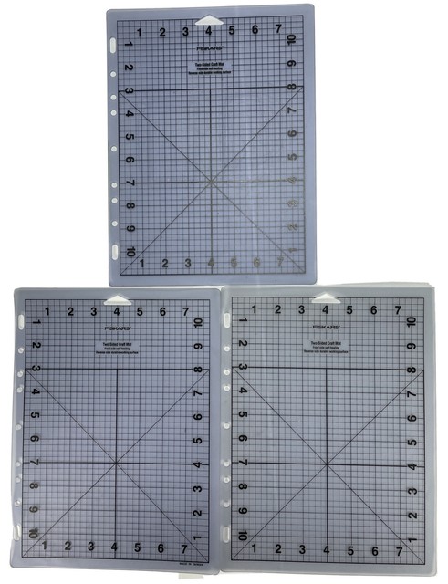 Fiskars 9 X 12 Inch Craft Mat Fits in 3 Ring Binder Self Healing for ...