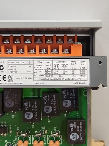 Allen-Bradley 1746-OX8 SER A SLC 500 8 Point Output Module 1746OX8 NEW ...
