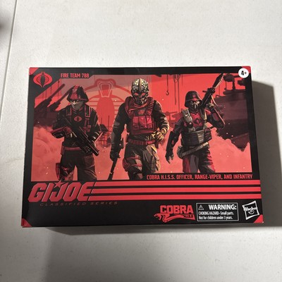 GI Joe Classified Series 110 Cobra HISS Fire Team 788 6" Figure Set ...