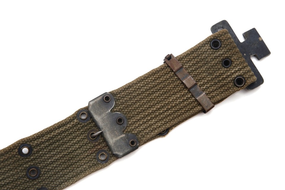 Vietnam Era US Army Military Davis Pistol Web Belt M1956 M56 Field Gear ...