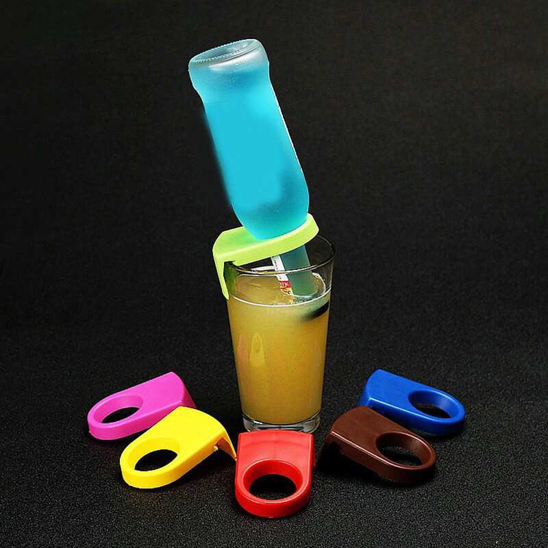5Pcs Beer Snap Bar Drinking Clips Bottle Holder Wine Bar Cocktail ...