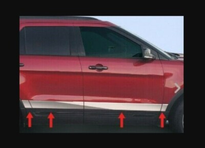 Stainless Steel Rocker Panel Fits 2007-2010 Ford Explorer Sport-Trak ...