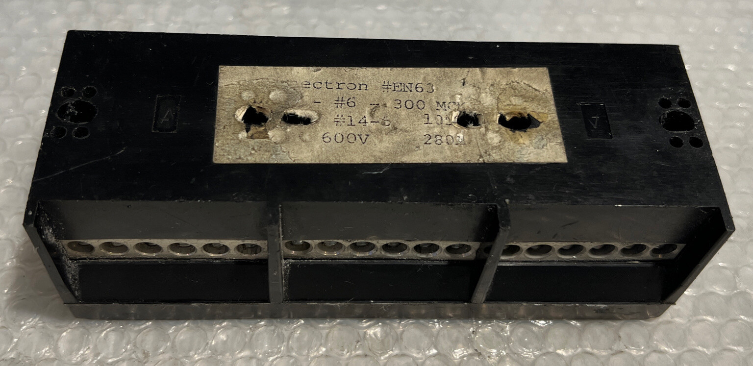 🔥Connectron EN63 Power Distribution Block, Used, Free Ship🇺🇸 | eBay