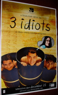 3 IDIOTS (2009) AAMIR KHAN KAREENA KAPOOR R. MADHAVAN POSTER # 4 | eBay