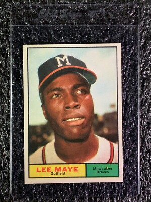 1961 Topps Baseball #84 Lee Maye EX/MT | eBay