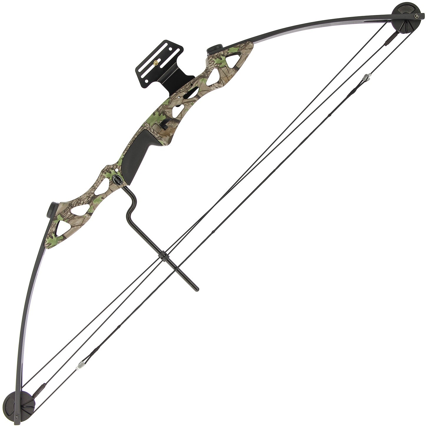 55lb Camo Compound Bow and Arrow Tactical Archery Training Target ...