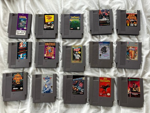 Lot Of 58 NES Games - Free Shipping - Nintendo Entertainment System | eBay