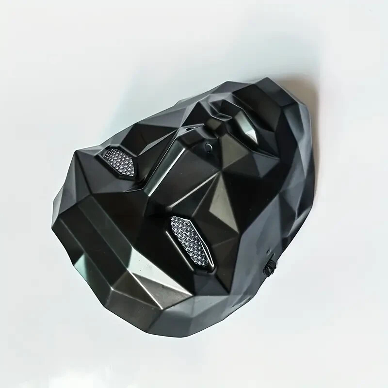 SQUID GAME MASK Front Man Frontman Black Hard Plastic Costume Masque ...