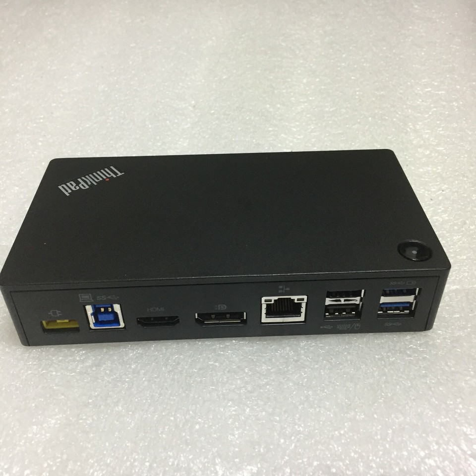 Lenovo ThinkPad USB 3 Ultra Dock Universal Dock 03X7131 40A8 DK1523 4K ...