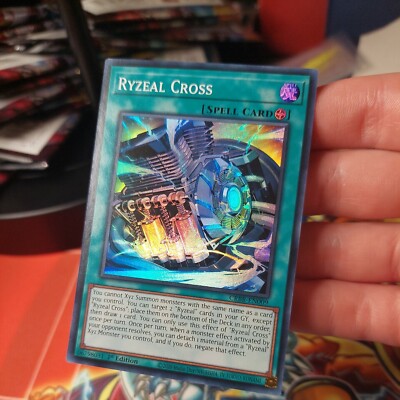 CRBR-EN009 Ryzeal Cross Super Rare 1st Edition YuGiOh | eBay UK