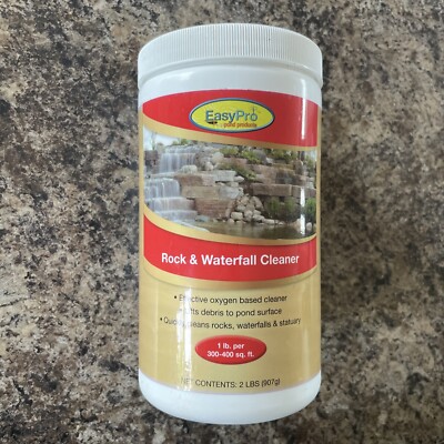 EasyPro Pond Rock Waterfall Cleaner - Oxygen Based Treatment - Used | eBay