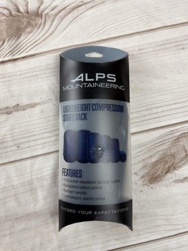 Alps Mountaineering Lightweight Compression Stuff Sack Blue 30L 11”x20 ...