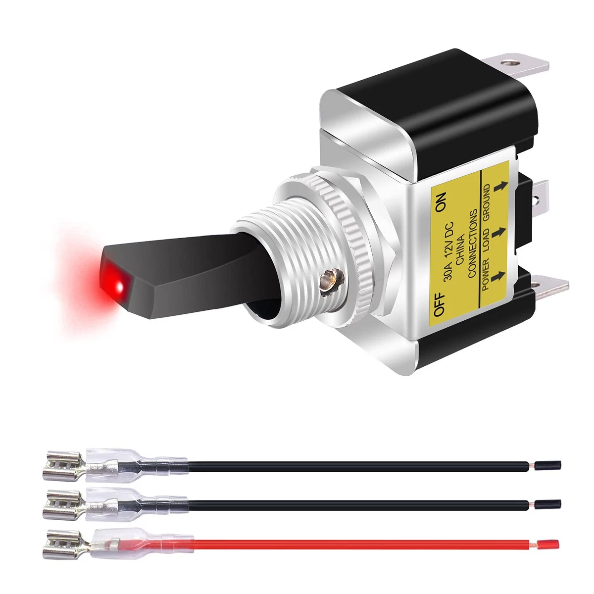 Lighted Spst Rocker Switch Wiring | Shelly Lighting