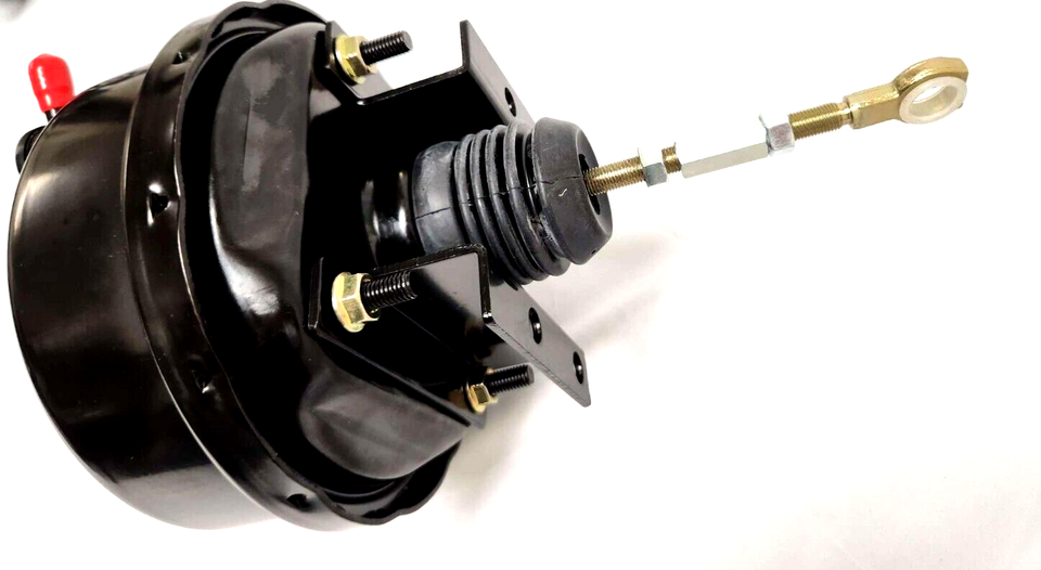 1964 1965 1966 Ford Mustang 7" Single Black Power Brake Booster with ...