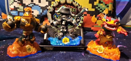 Skylanders - Swap Force - Wash Buckler - Blast Zone - Fire Kracken | eBay