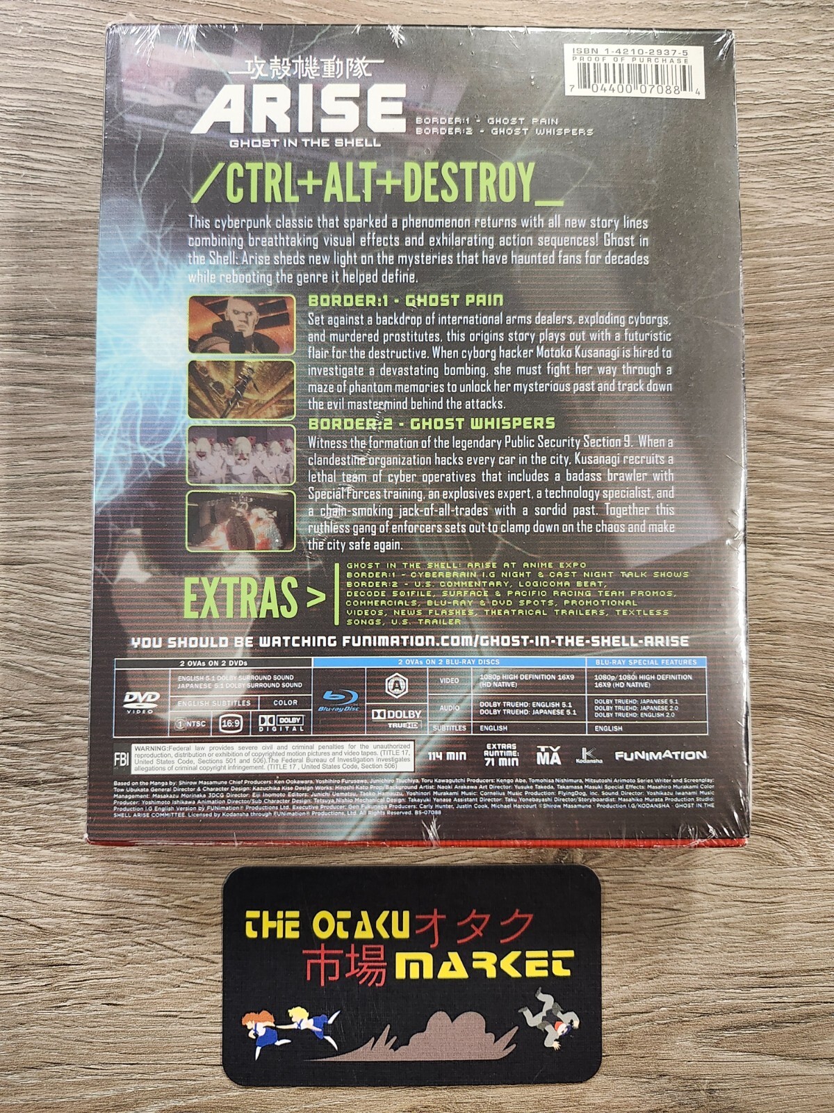 Ghost In the Shell: Arise Borders 1 & 2 / NEW anime on Blu-ray & DVD ...