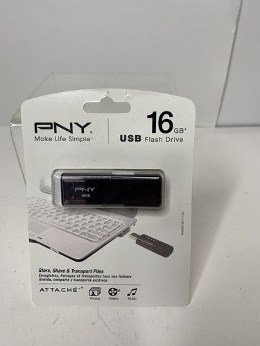 PNY Classic Attache USB Flash Drive 16GB P-FD16GATT03-GE | eBay