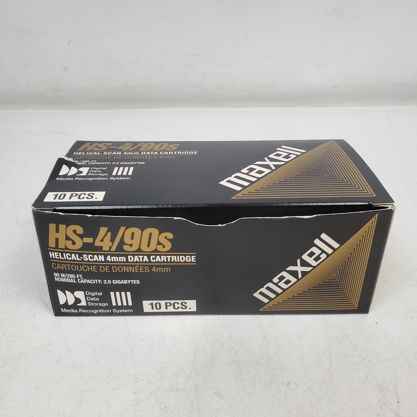 Maxell HS-4/90s Helical-Scan 4mm Data Cartridge Tape for DDS/DAT New ...