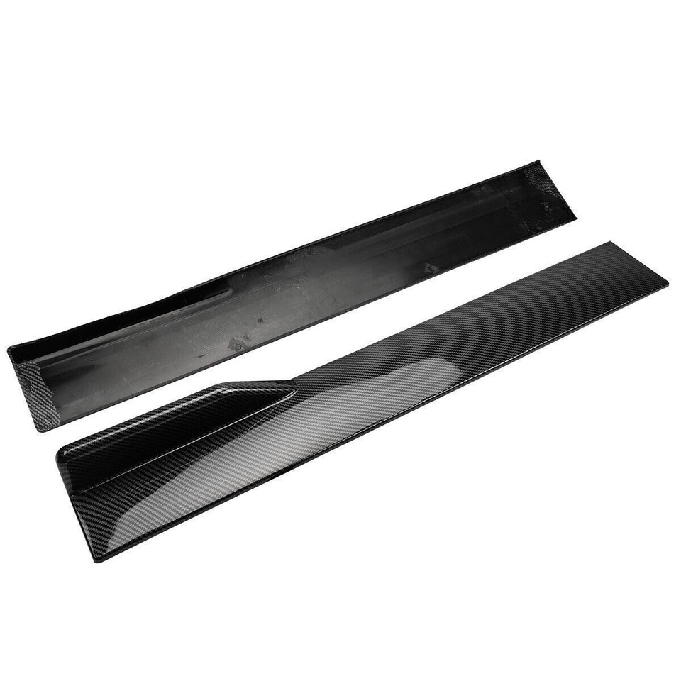 For BMW F22 235i 240i F23 F87 M2 Side Skirt Splitter Extension Carbon ...