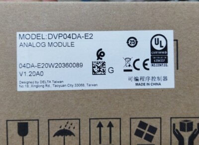 1PC NEW DVP04DA-E2 Delta ES2 Analog module | eBay