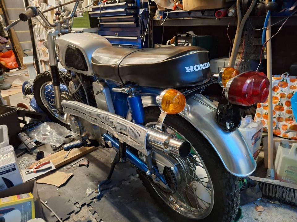 1969 Honda Cl125a Scrambler #rare #tax an mot exempt #125cc twin ...
