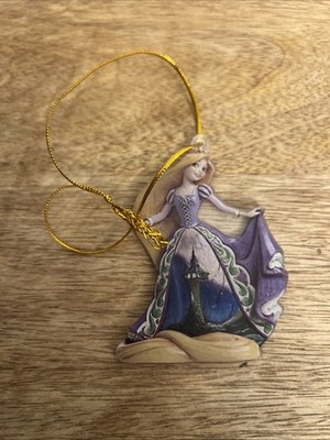 Rapunzel Disney Tangled Christmas Flat PVC 3” Tall Tree Ornamant | eBay