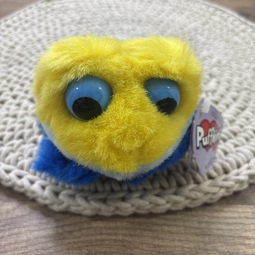 Puffkins Winky The Frog Mini Plush 4" Yellow Blue NEW w TAG Swibco | eBay