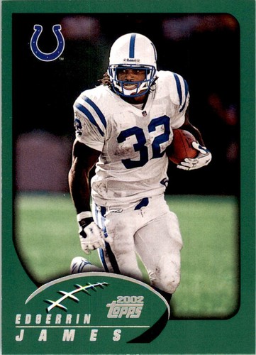 2002 Topps Edgerrin James Football Cards #236 | eBay