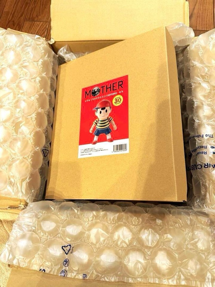 Mother2 EarthBound Ness Soft Vinyl Figure Hobonichi Project Japan Rare ...