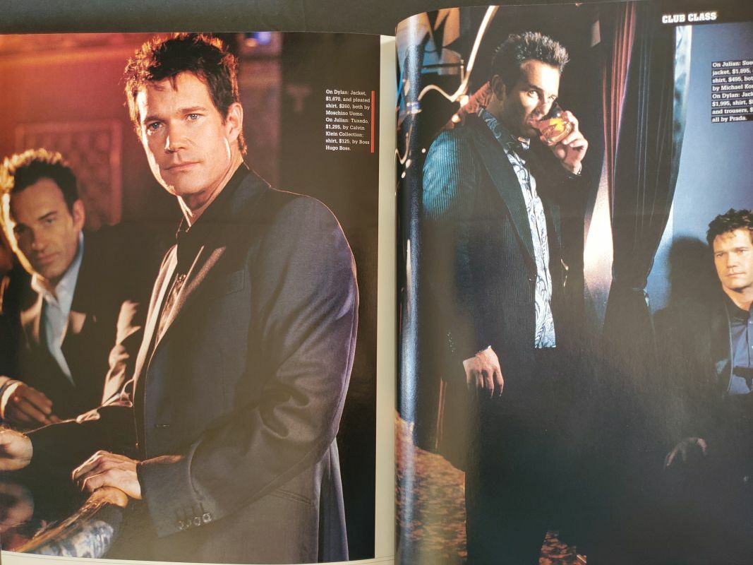 2004 magazine JAMIE DORNAN & Natalia Vodianova Calvin Klein AD Julian ...