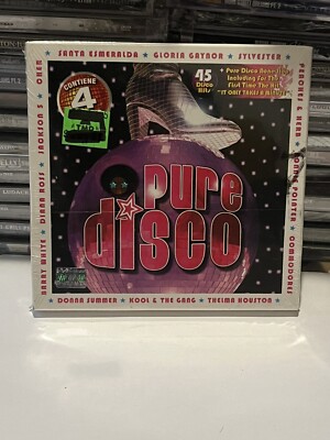 Rare 4cds No Longer Made Limited Pure Disco 45 Hits Non Stop Megamix ...