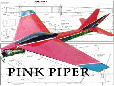Pink Piper Sport Model 34" WS RC Airplane Laser Cut Balsa Short Kit | eBay