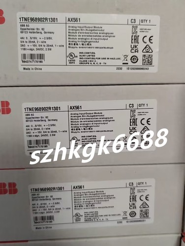 1PC AX561 1TNE968902R1301 ABB Analog Input Module AX561 | eBay