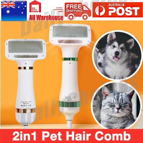 Convenient Pet Styling: Portable 2-in-1 Cat Fur Brush and Dog Hair ...
