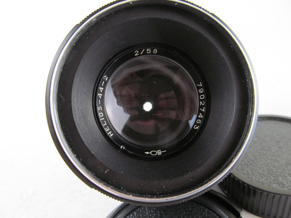 US Seller Helios 44-2 f2 58mm EXC Bokeh Russian Manual portrait Lens ...