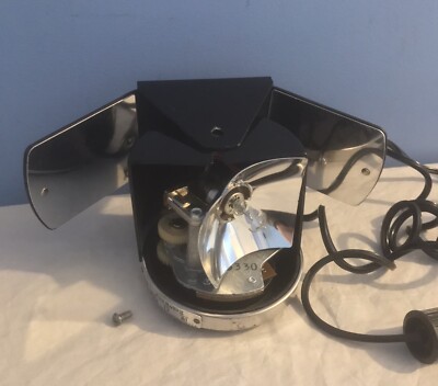 Federal FIRE BALL 2 Mirrored Rotating Strobe Beacon 12V Light WORKS ...