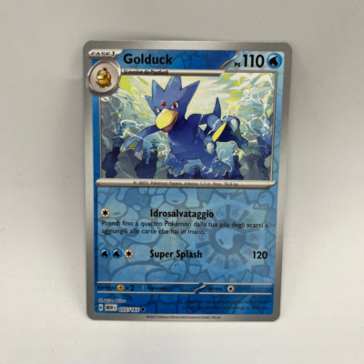 Pokemon Card GOLDUCK UNCOMMON REVERSE (IT) | 055-165 Scarlet Violet 151 ...