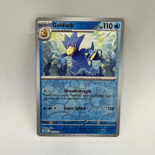 Carte Pokemon GOLDUCK NON COMMUNE REVERSE (IT) | 055-165 Ecarlate ...
