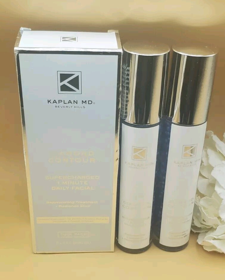 Kaplan MD Diamond Contour Supercharged 1 Minute Daily Facial Twin Pack ...