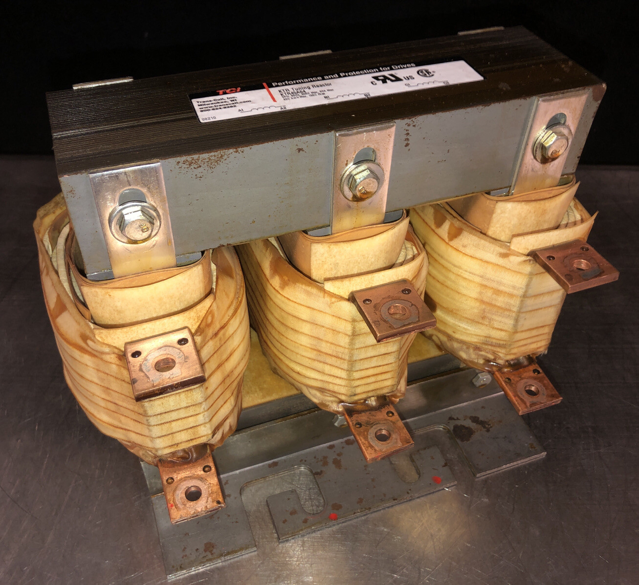 TCI KTR Tuning Reactor KTR45A64 63A 600V 3Ph 60Hz. Our #3 | eBay