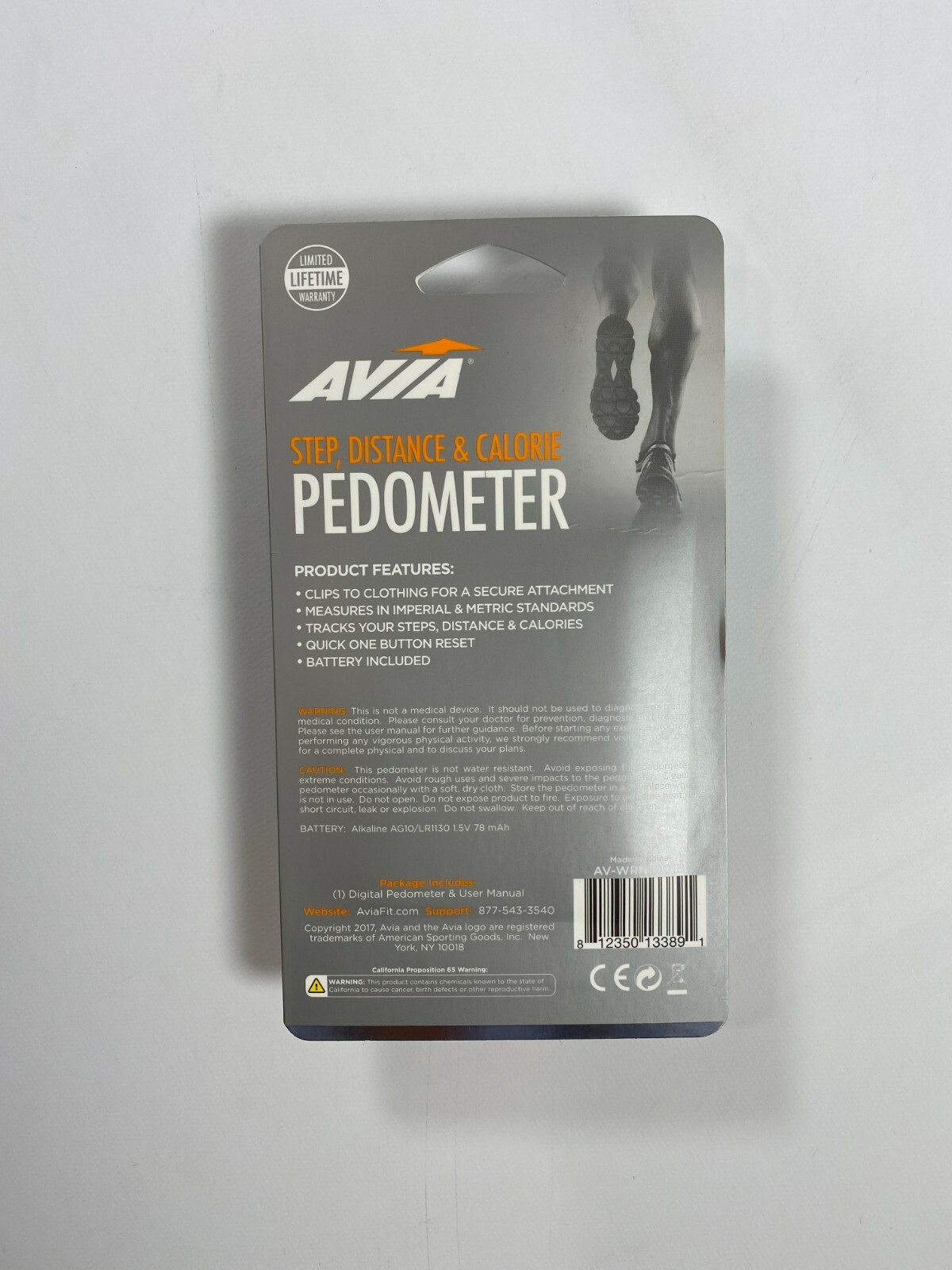 Avia Step Distance & Calorie Pedometer NEW! NWT | eBay