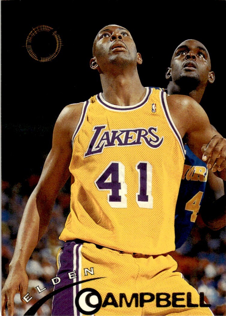 1994-95 Stadium Club Basketball Card Elden Campbell Los Angeles Lakers ...