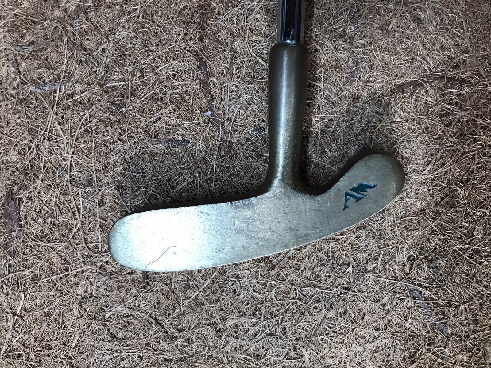 Vintage Wilson Augusta Brass Putter - Left or Right Hand - 35in. | eBay