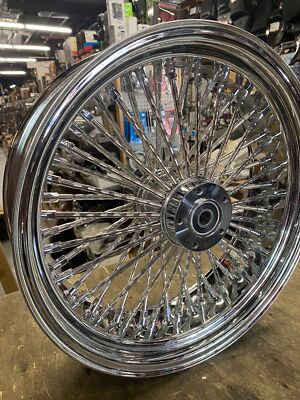 18x5.5 Dna Mammoth 5 Spoke Spoked Rear Wheel Diamond Spokes Chrome ...