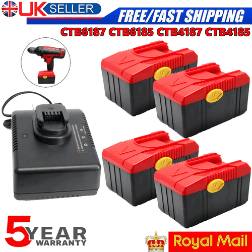Snap on Replace Battery CTB6187 CTB4185 CTB4187 CTB6185 CT6850 Charger ...