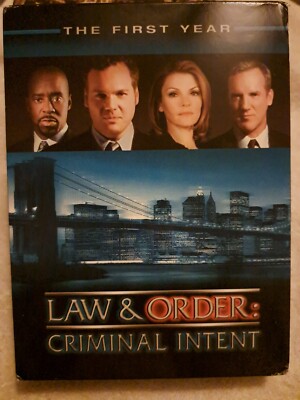 Law and Order Criminal Intent Season 1 The First Year DVD Set 6 Discs W ...